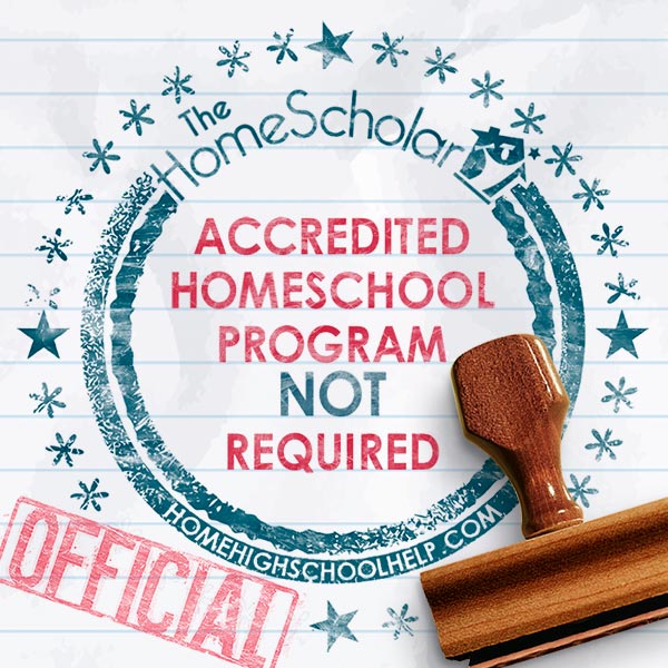 Accredited Homeschool Program Not Required
